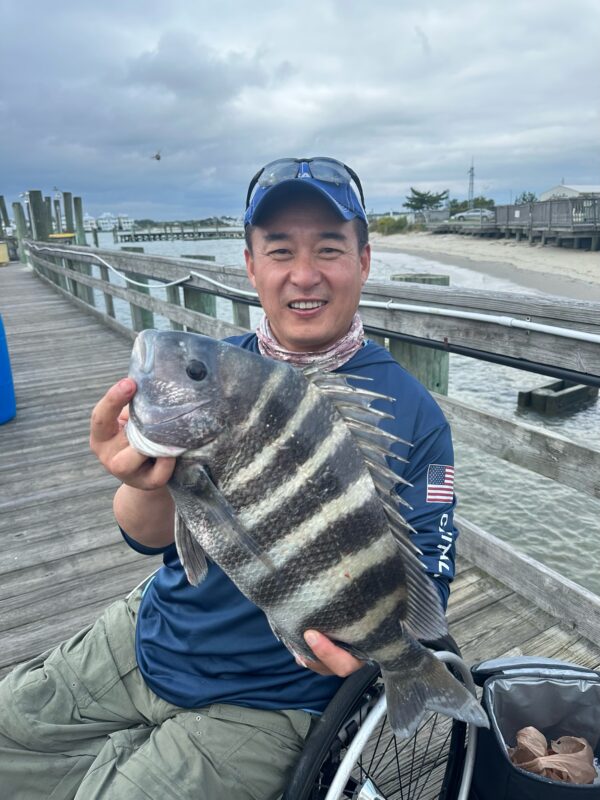 Nice Fish From The Oceanic Pier - Ocean City MD Fishing